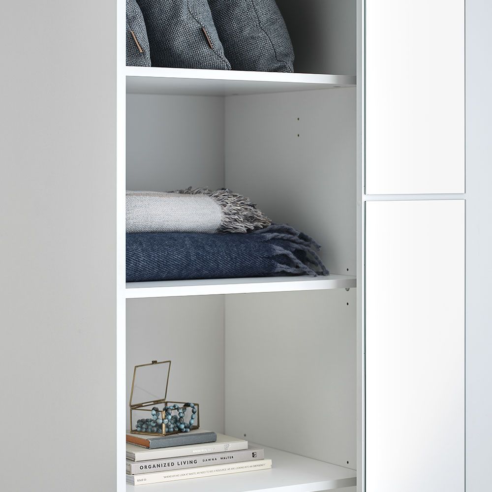 LIMFJORDEN 180x200 riidekapi riiulid 57,8 x 1,6 x 49,8 cm - JYSK ...